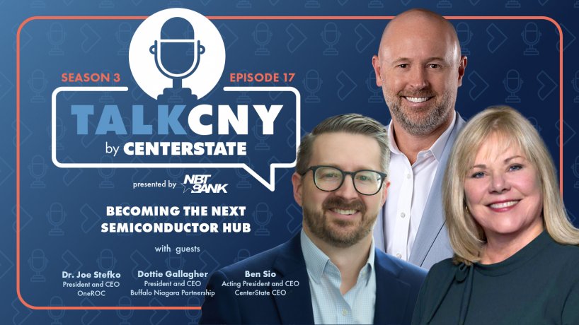 S3,E17 - Ben Sio, Dottie Gallagher, Joe Stefko | CenterState CEO